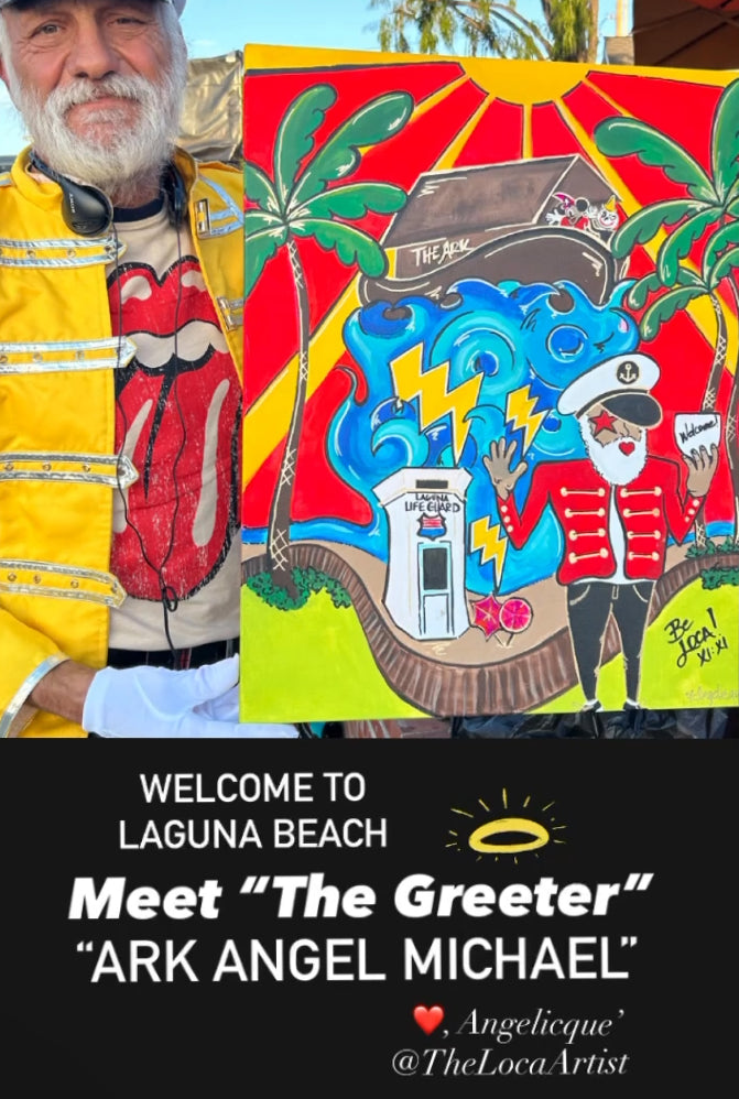 Meet “The Greeter”: ARK Angel Michael by Angelicque’ – Art by Angelicque’